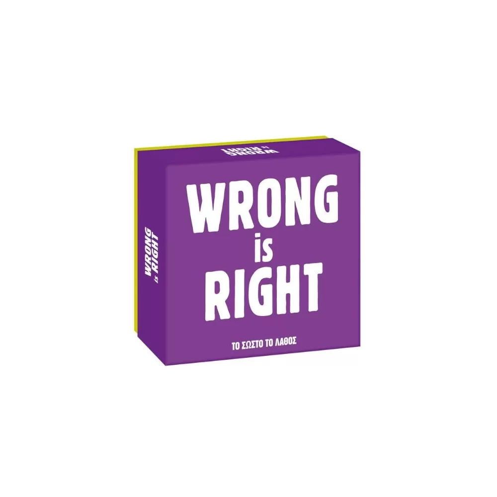 ΕΠΙΤΡΑΠΕΖΙΟ GIFT GAMES WRONG IS RIGHT